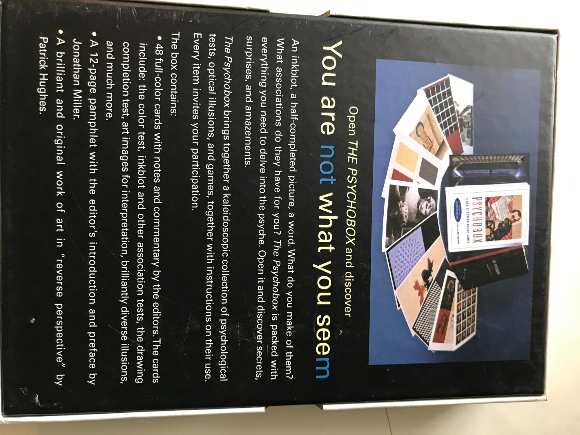 Psychobox: a Box of Psychological Games by Mel Gooding: Fine Soft cover ...