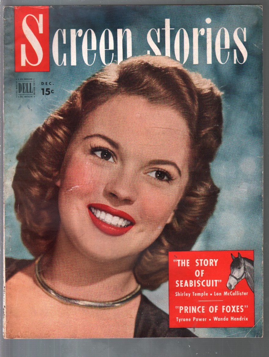 Screen Stories 12/1949-Shirley Temple-John Wayne-Roy Rogers-Van Johnson ...