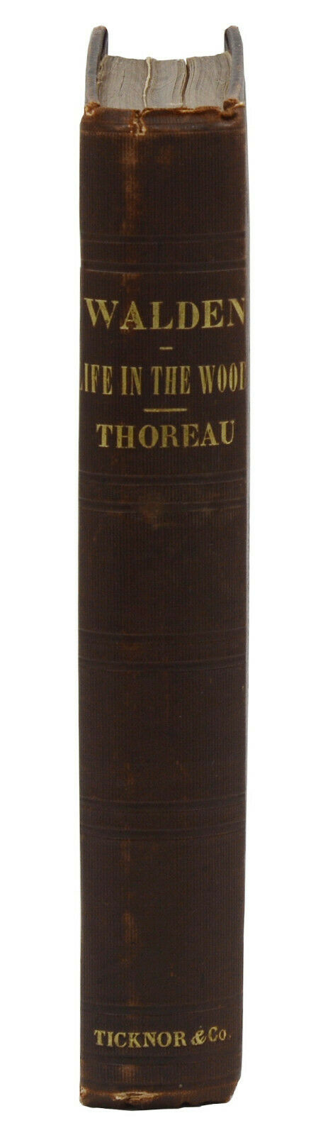 Walden, or Life in the Woods von Thoreau, Henry David: Fine (1854 ...