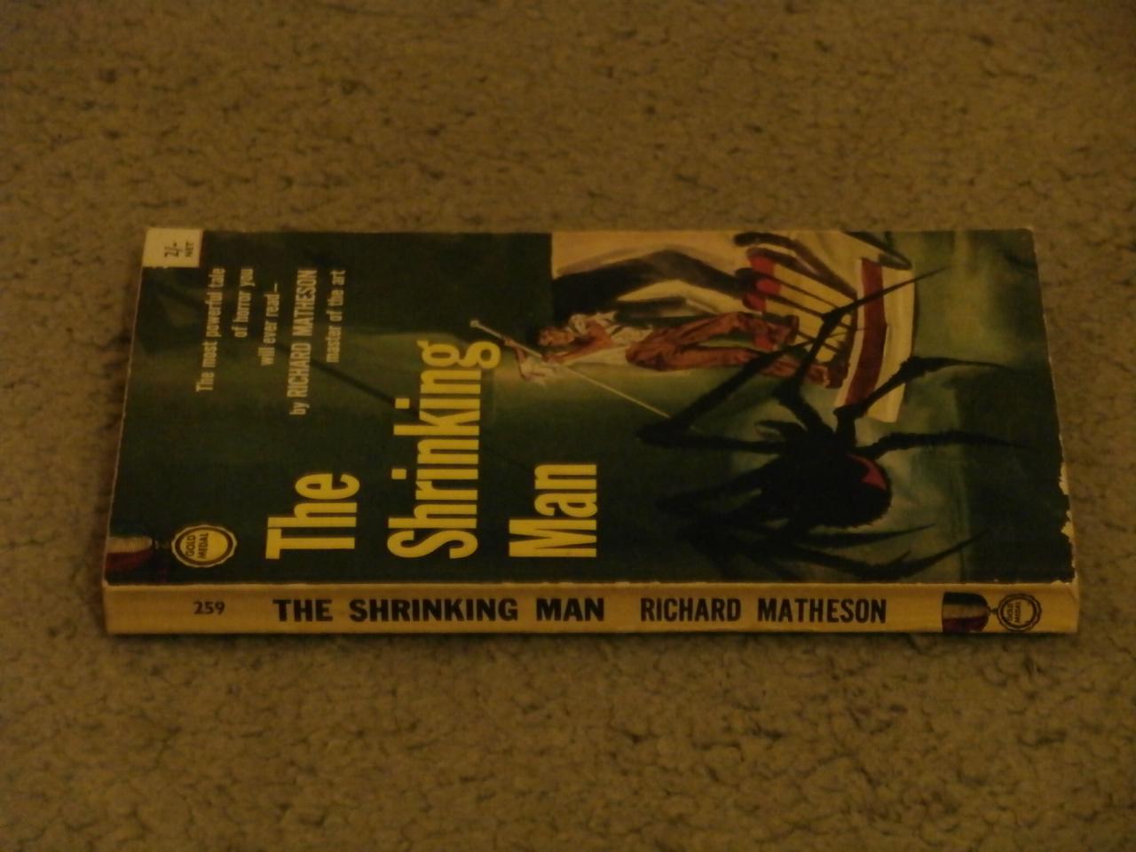 THE SHRINKING MAN: GOLD MEDAL PAPERBACK ORIGINAL FIRST PRINTING - VERY ...
