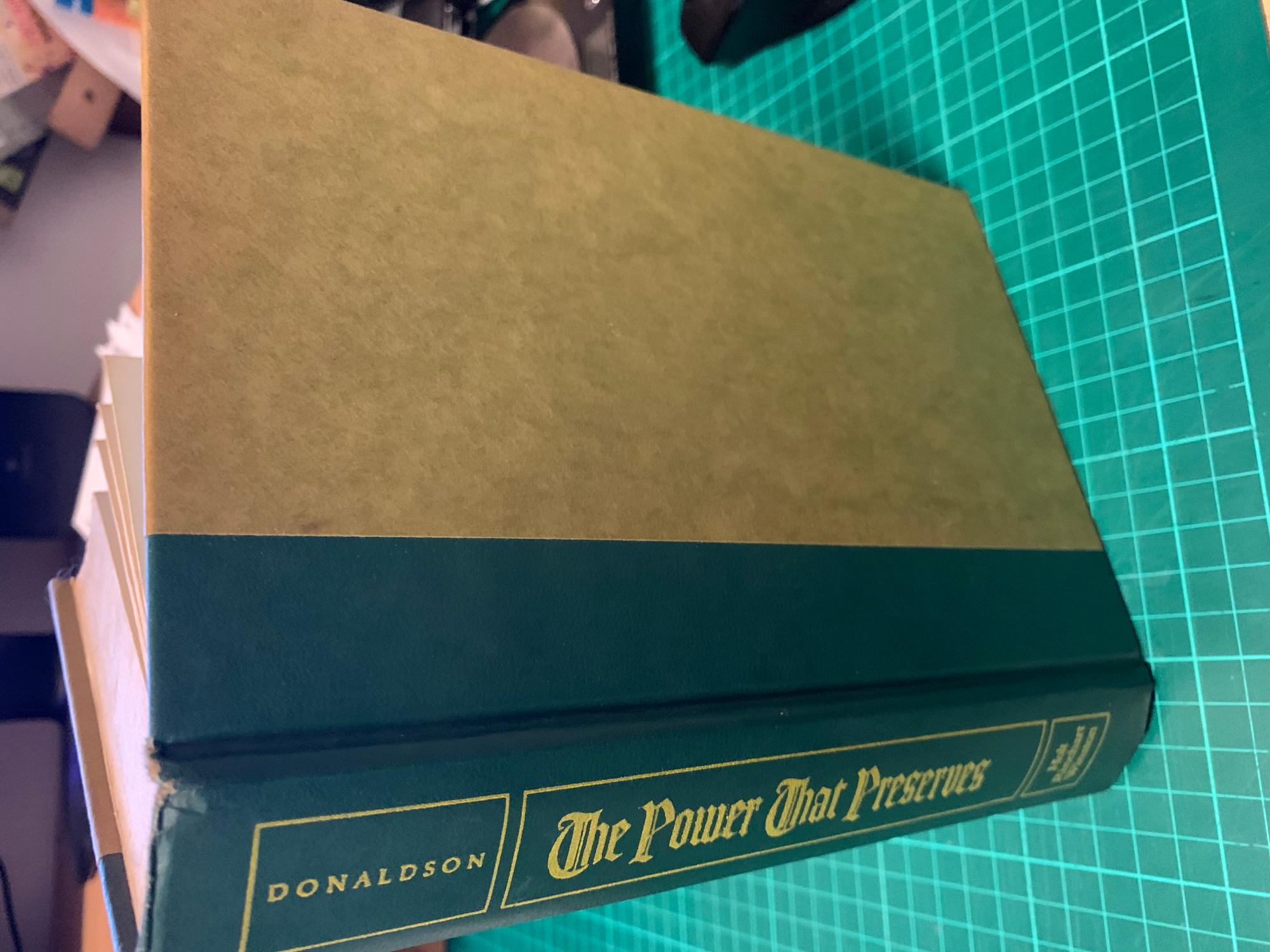 The Power That Preserves by Stephen R. Donaldson: Fine Hardcover (1977 ...