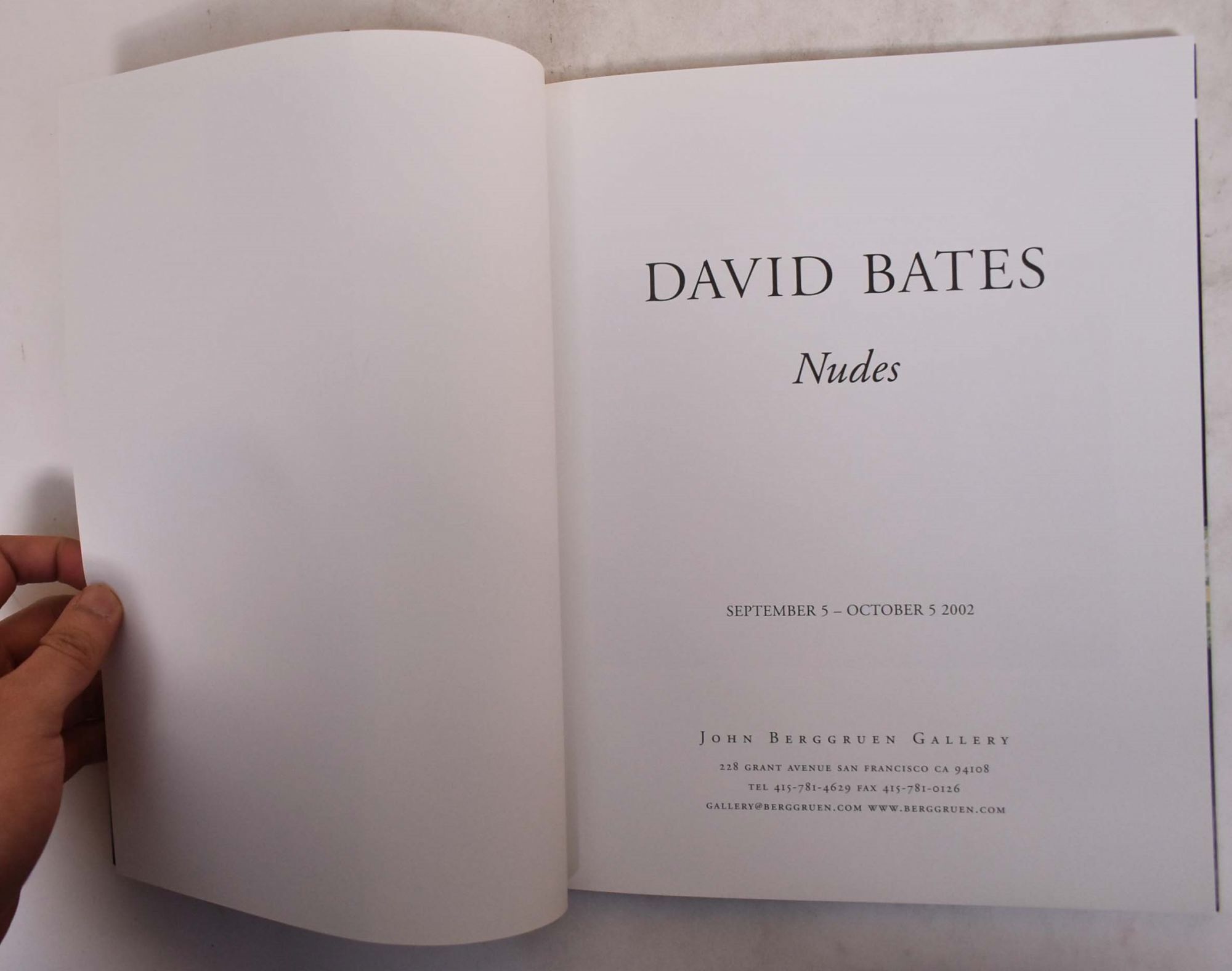 David Bates: Nudes de Bates, David: VG Softcover (2002) | Mullen Books ...