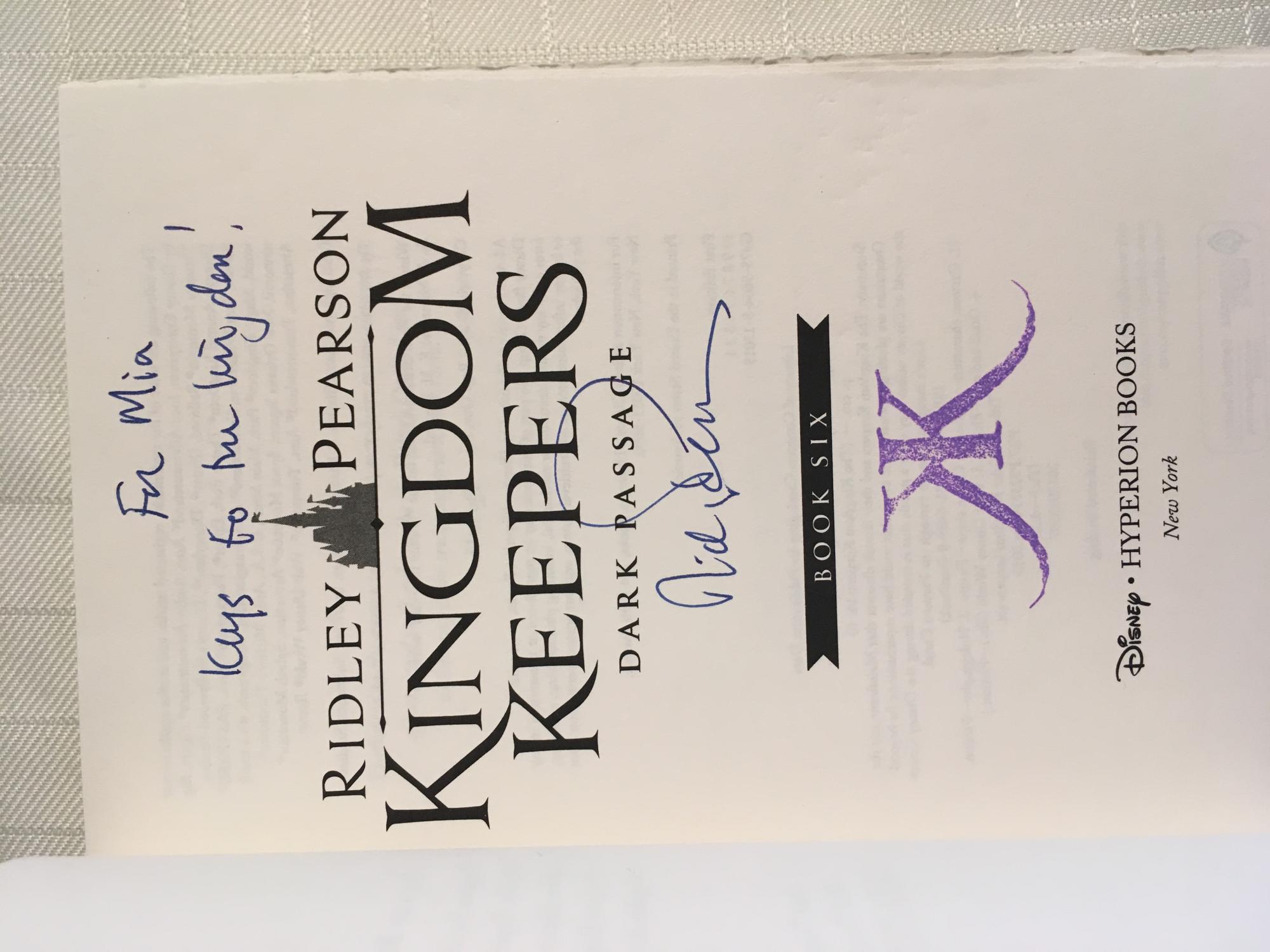 Dark Passage Kingdom Keepers