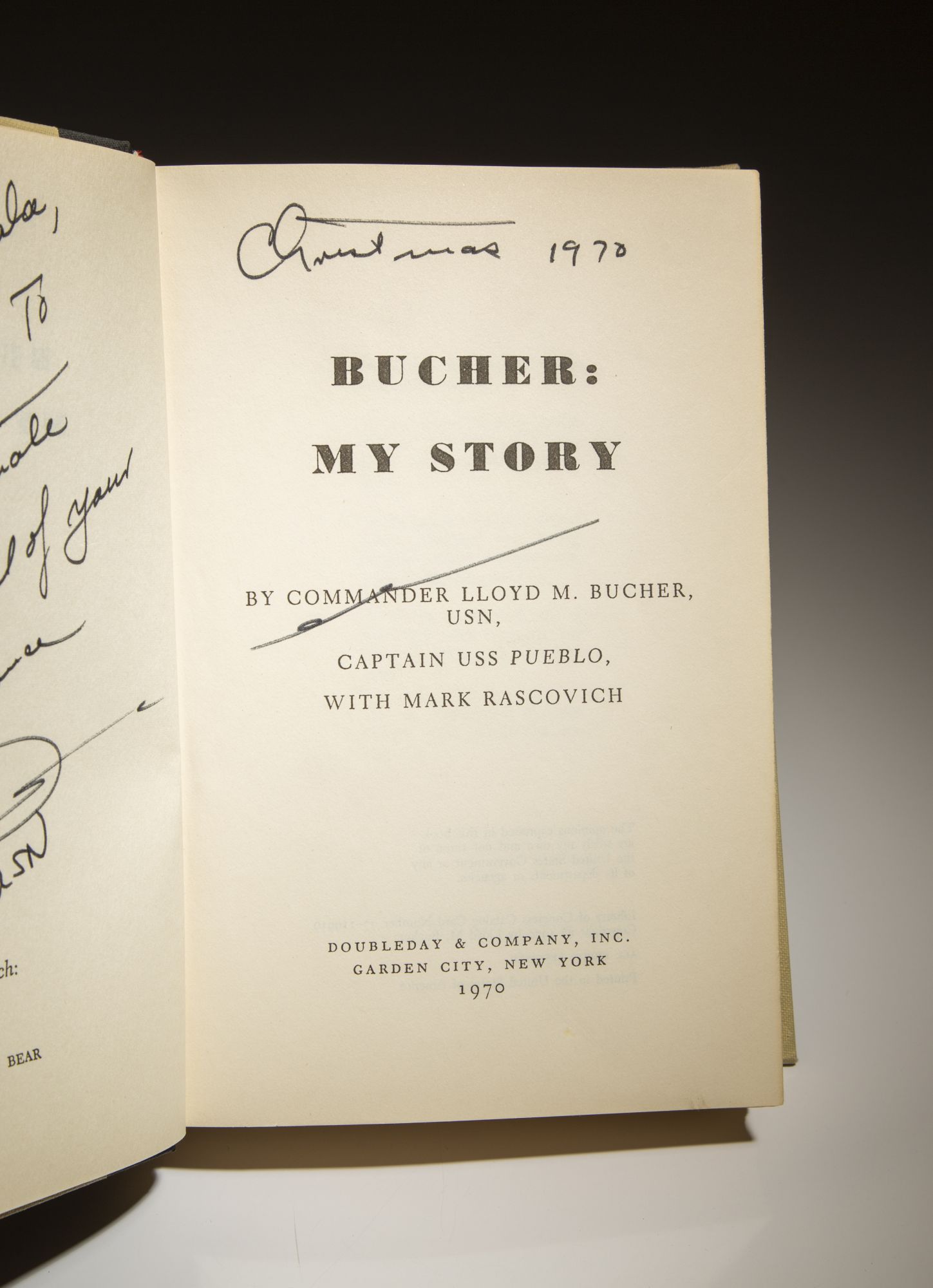 Bucher: My Story; Captain USS Pueblo, With Mark Rascovich by Bucher ...