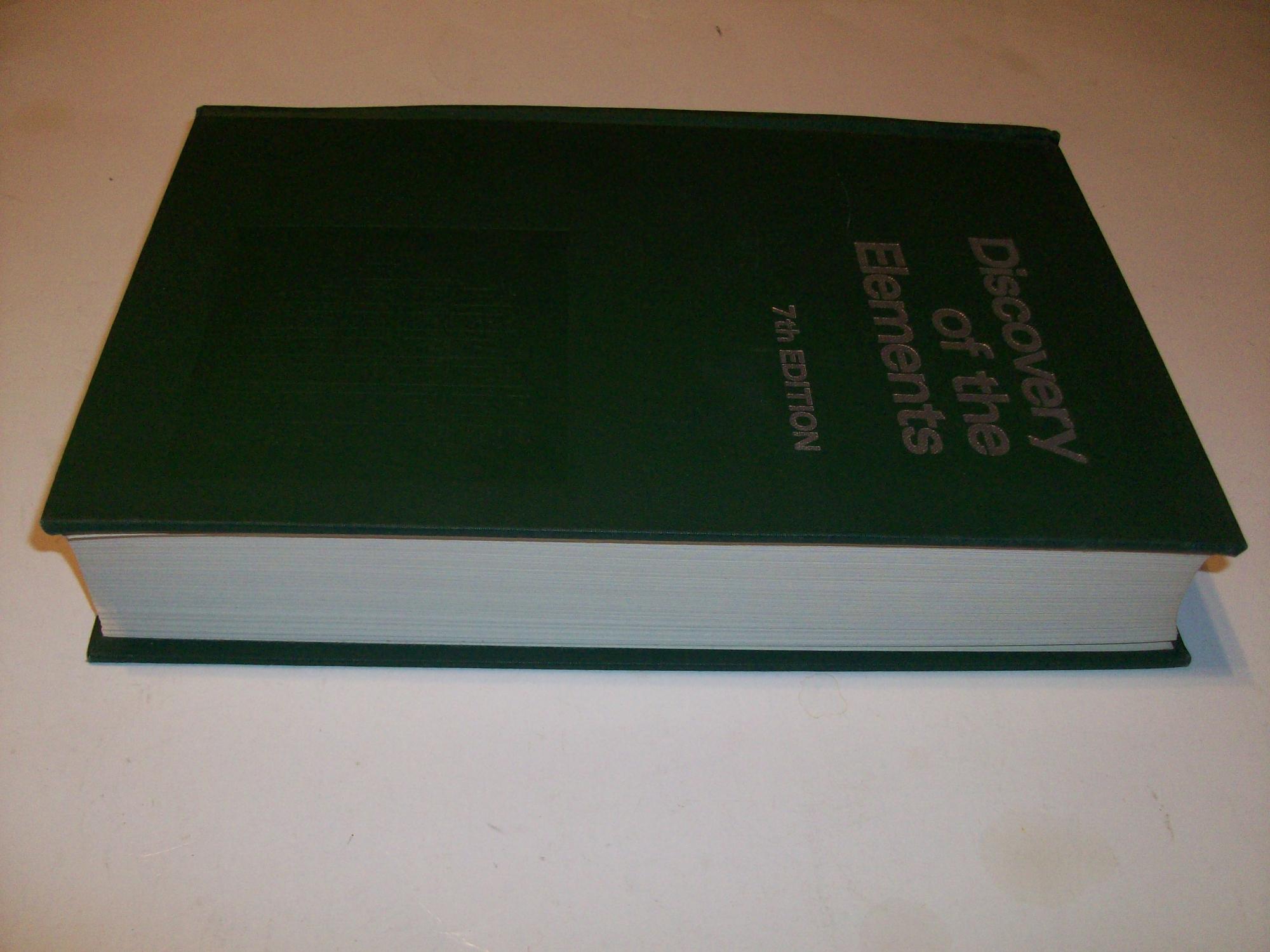 Discovery of the Elements 7th Edition de Mary Elvira Weeks Henry M ... Discovery of the Elements 7th Edition de Mary Elvira Weeks Henry M ...