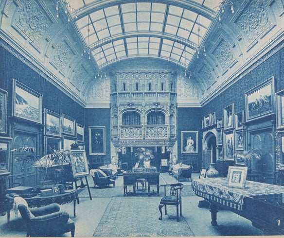 Intérieurs Anglais: a catalogue of 50 cyanotypes of British house ...