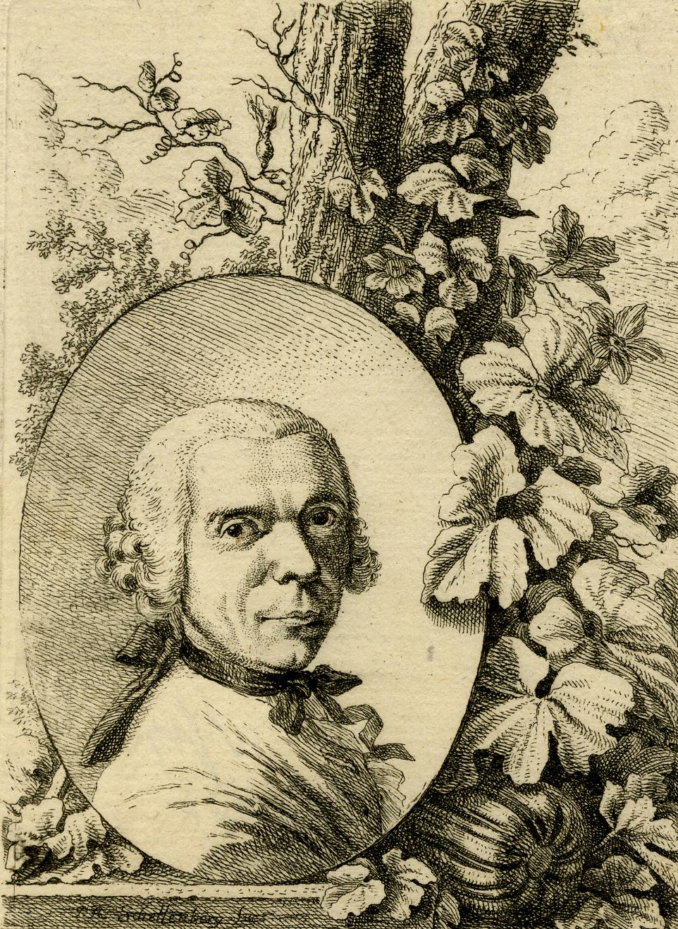 Antique Print-PORTRAIT-JOHANN BALTHASAR BULLINGER-PAINTER-Schellenberg ...