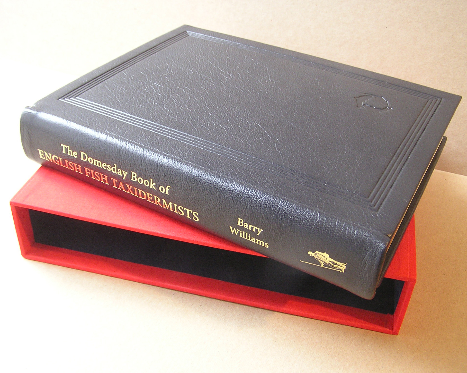 THE DOMESDAY BOOK OF ENGLISH FISH TAXIDERMISTS. By Barry Williams ...