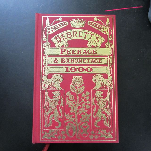 Debrett's Peerage And Baronetage 1990 von Kidd, Charles and David ...