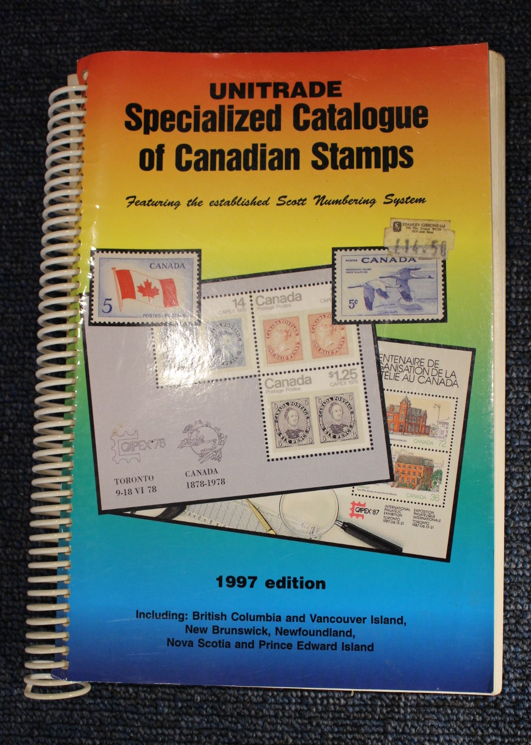 Unitrade Specialized Catalogue of Canadian Stamps 1997 New Brunswick ...