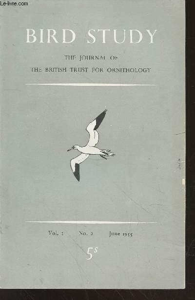 Bird Study Vol 2 n°2 June 1955 : The journal of the British Trust for ...