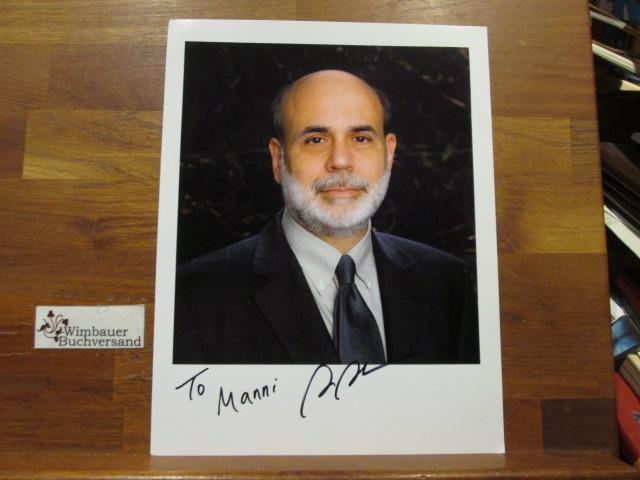 Original Autograph Ben Bernanke Federal Reserve Chairman /// Autogramm ...