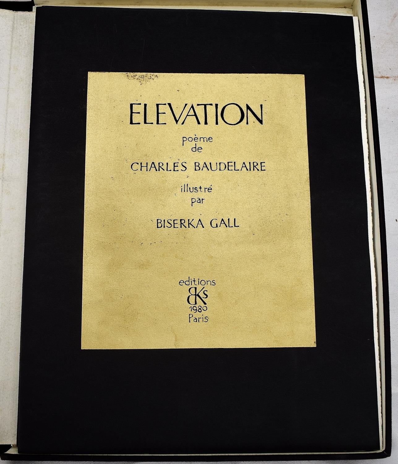 Elevation : poem by Charles Baudelaire; Biserka Gall: Very Good ...