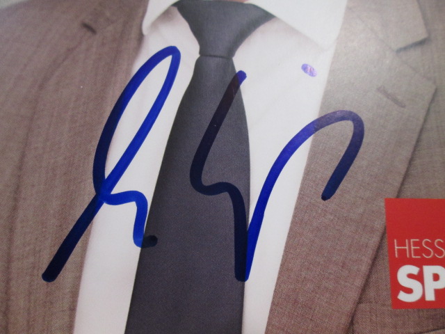 Original Autogramm Marius Weiß MdL Hessen /// Autogramm Autograph ...