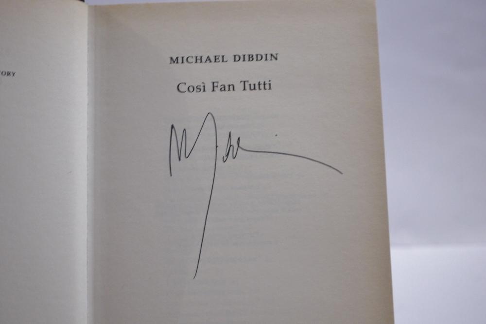 Cosi Fan Tutti (Signed Copy) by Dibdin,Michael: Near Fine Hardcover ...