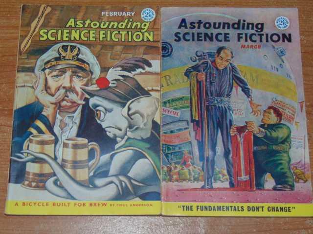 Astounding Science Fiction Australian Edition February & March 1959. A ...