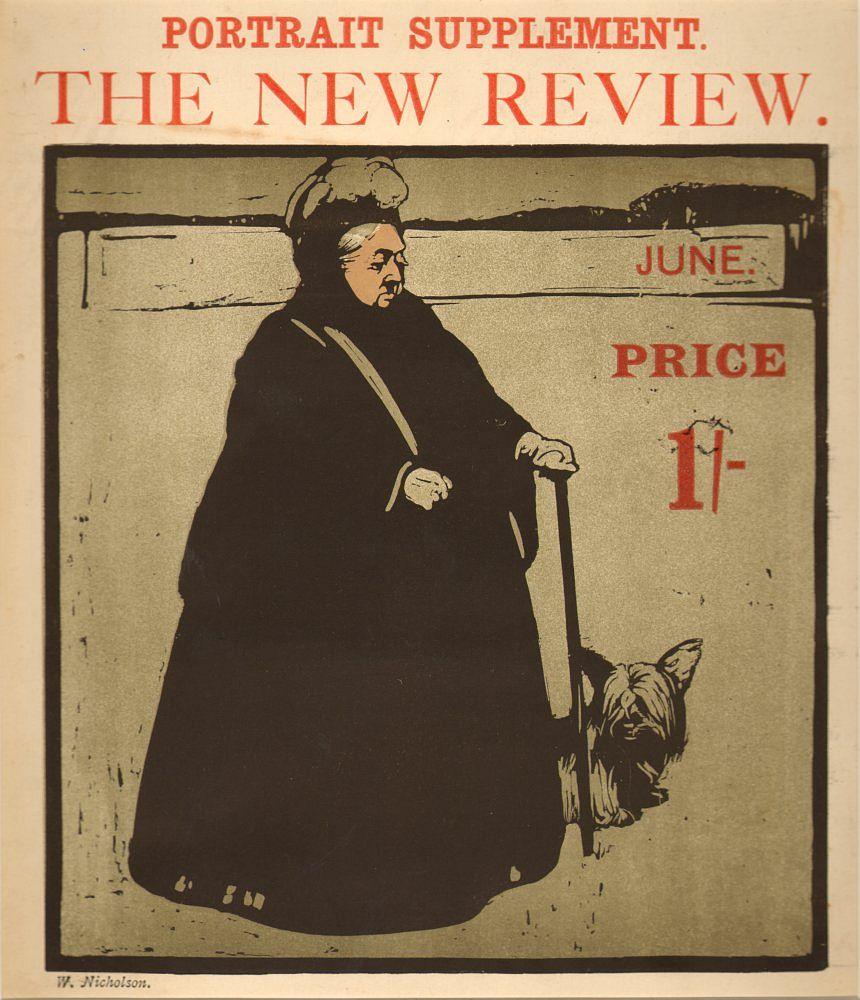 [QUEEN VICTORIA]. Portrait Supplement. The New Review. June. Price 1 ...