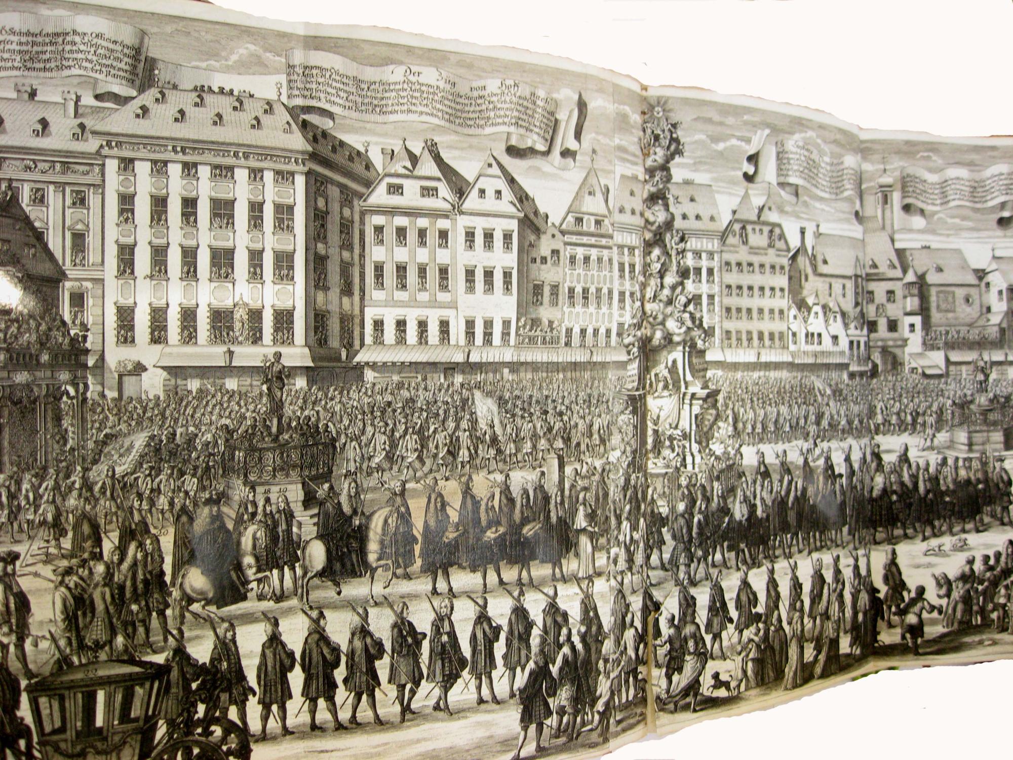 Erb-Huldigung So Dem . Römischen Käyser . Josepho Dem Ersten, von ...