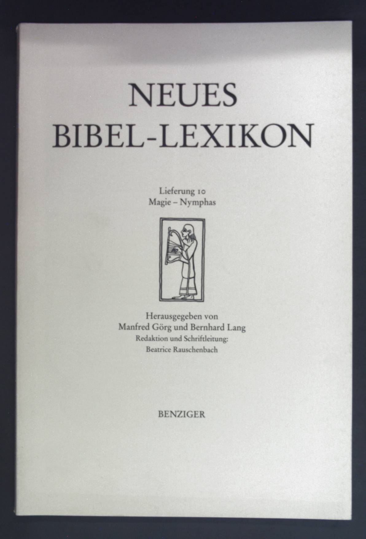 Magie - Nymphas. Neues Bibel-Lexikon: 10. Lieferung. von Görg, Manfred ...