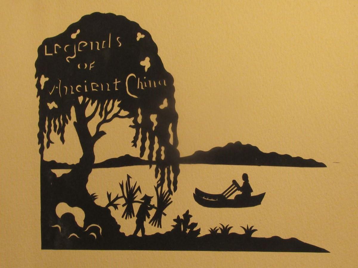 Legends of Ancient China (Chinese Silhouette Cutwork). | Das ...