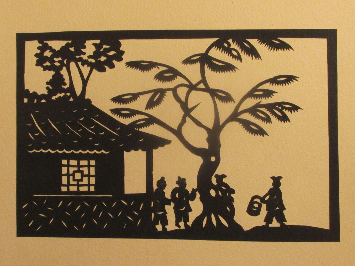Legends of Ancient China (Chinese Silhouette Cutwork). | Das ...