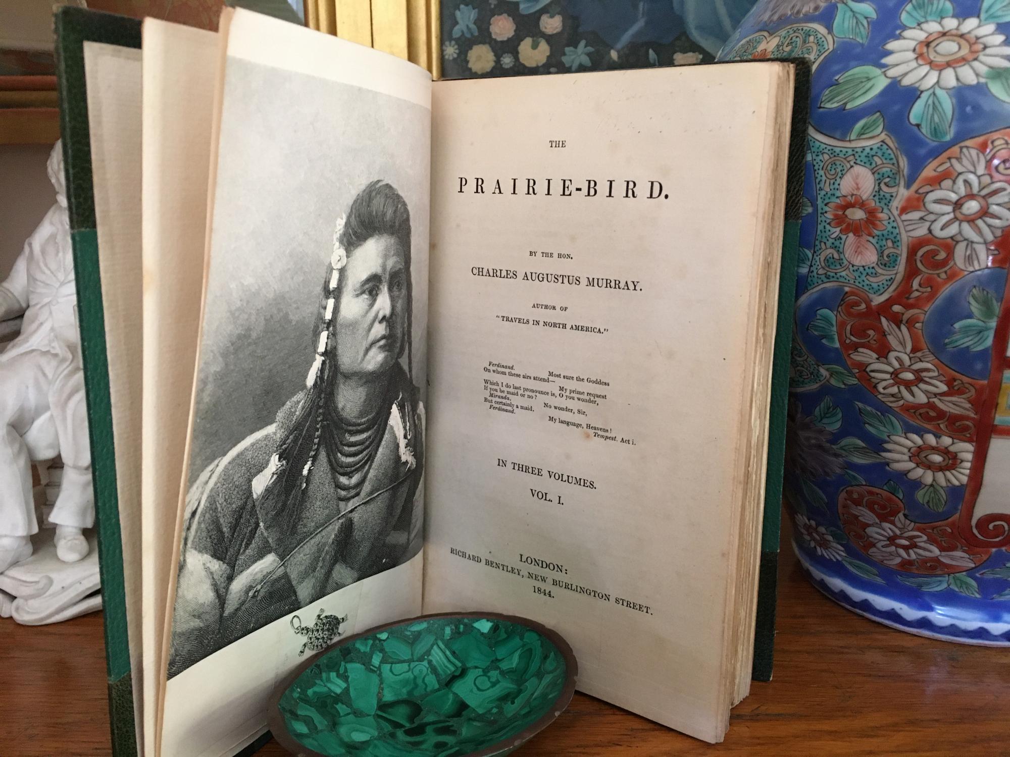The Prairie-Bird. by MURRAY Charles.: (1844) | Colin Page Books