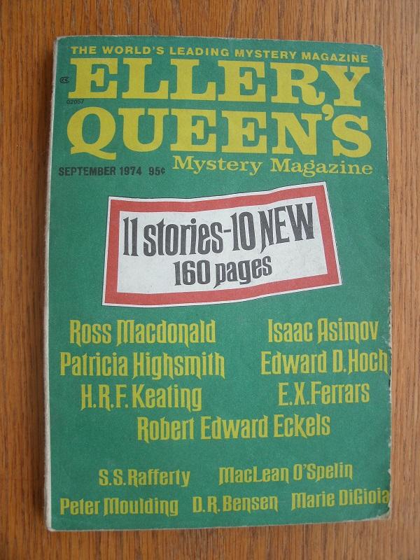 Ellery Queen's Mystery Magazine September 1974 by Queen, Ellery (ed ...