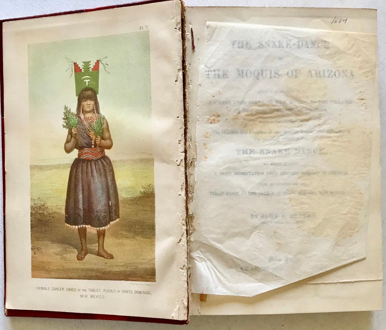 The Snake-Dance of the Moquis of Arizona. Being a Narrative of a ...