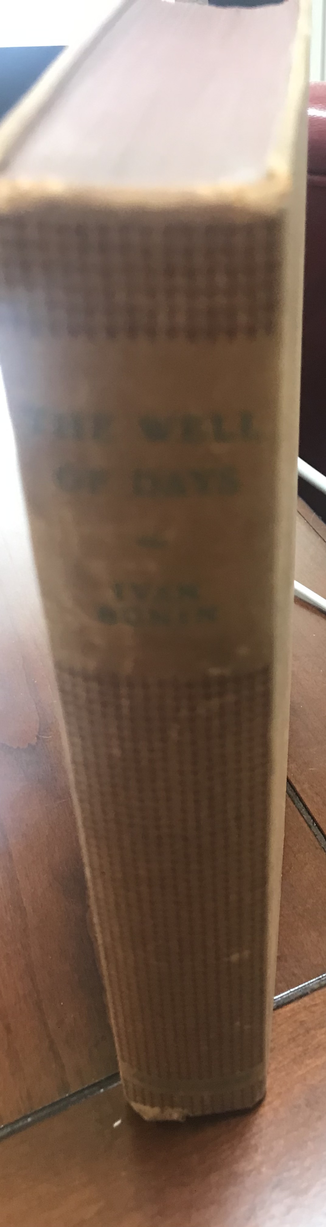 The Well of Days by Ivan Bunin: Good+ Hardcover (1934) 1st Edition ...