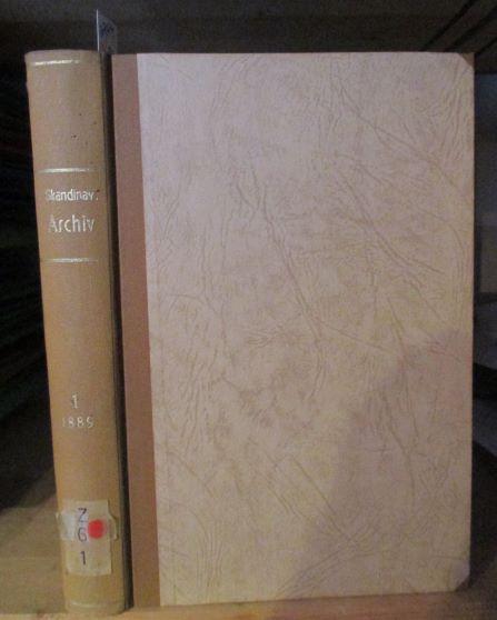 Zur Methodik der Blutdrucksversuche. IN: Skand. Arch. Physiol., 1889, 1 ...