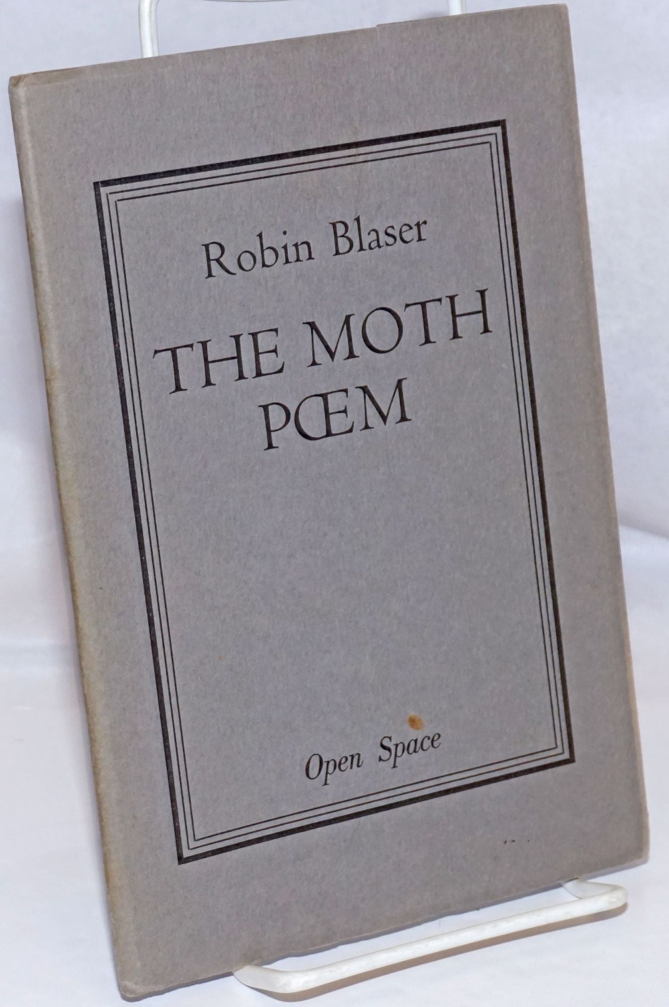The Moth Poem for H.D. by Blaser, Robin: (1964) Manuscript / Paper ...