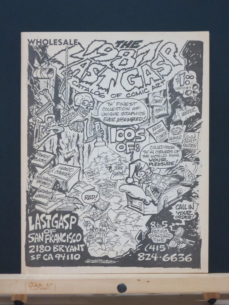 The1987 Last Gasp Catalog of Comic Art: Wholesale: (1987) 1st Edition ...