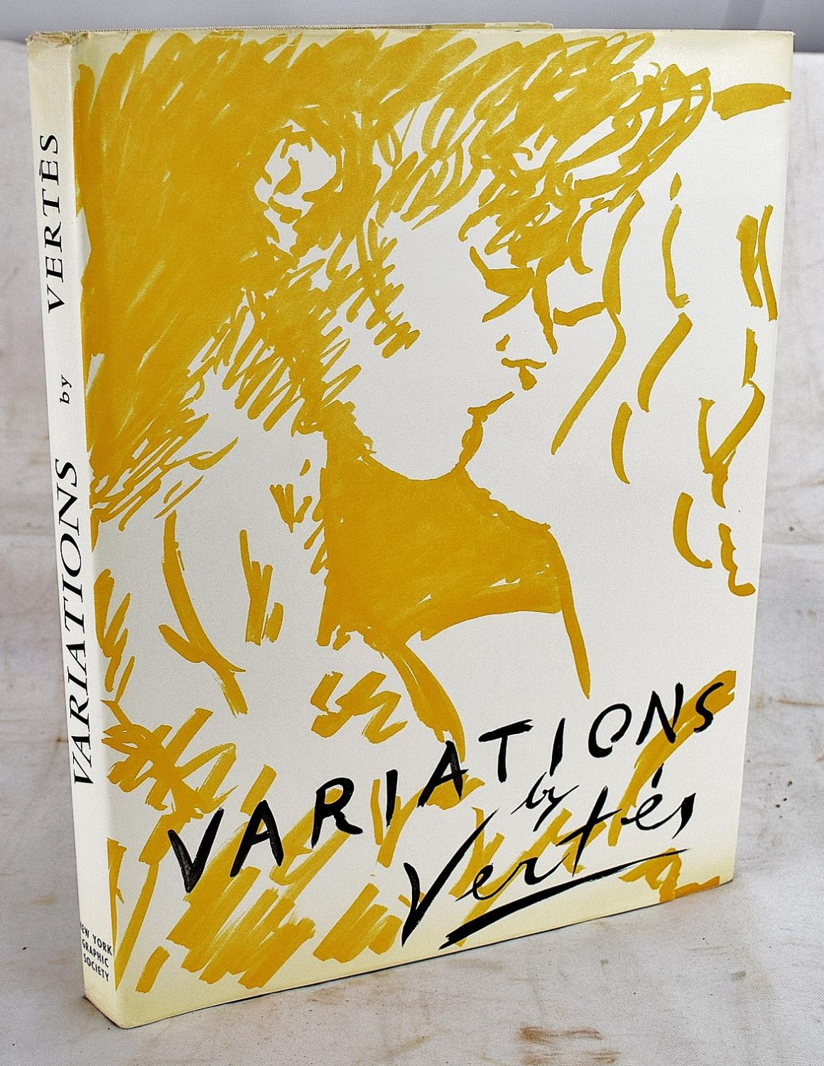 Variations Drawings Water Colors Etchings And Lithographs De Marcel Vertes Claude Roger Marx