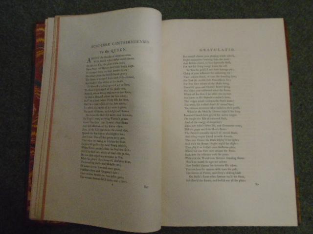 Gratulatio Academiae Cantabrigiensis Auspicatissimas Georgii III ...