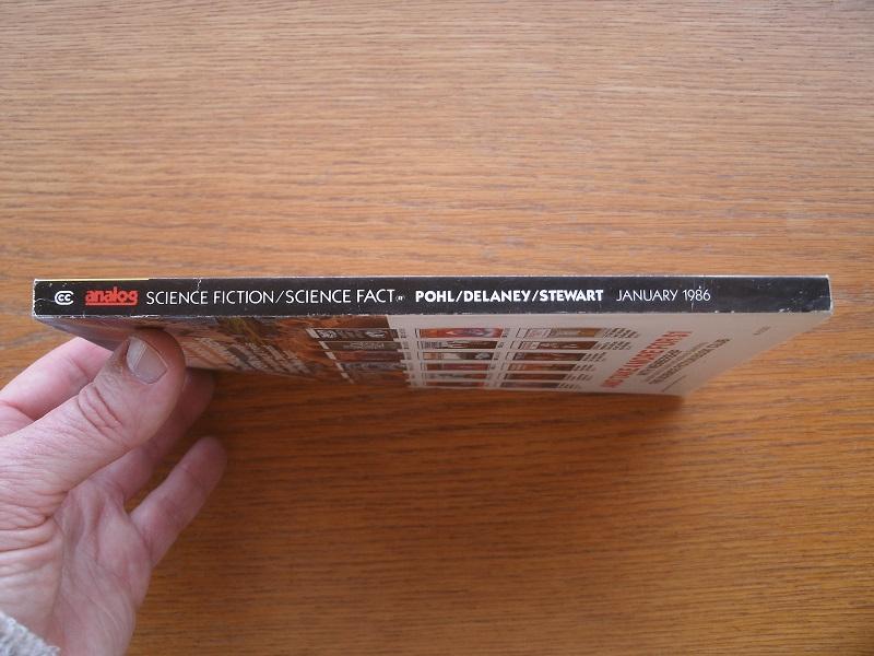 Science Fiction Analog Science Fact January 1986 by Schmidt, Stanley ...