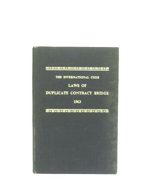 The International Code Laws of Duplicate Contract Bridge. Laws of Party ...