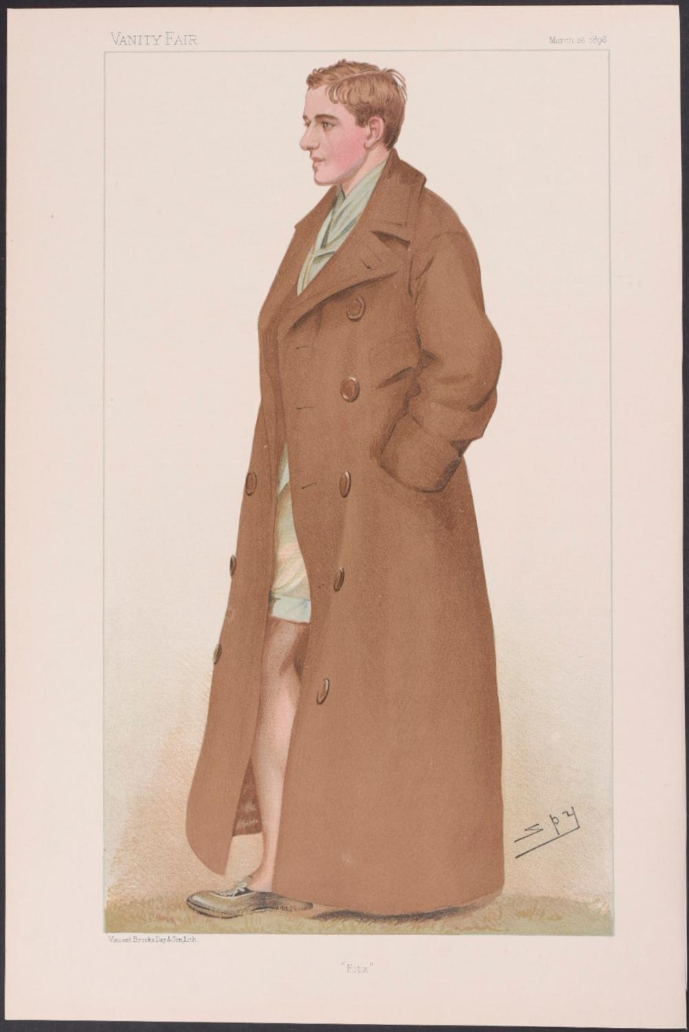 Mr W. Fitzherbert by Thomas Gibson Bowles: (1896) Art / Print / Poster ...