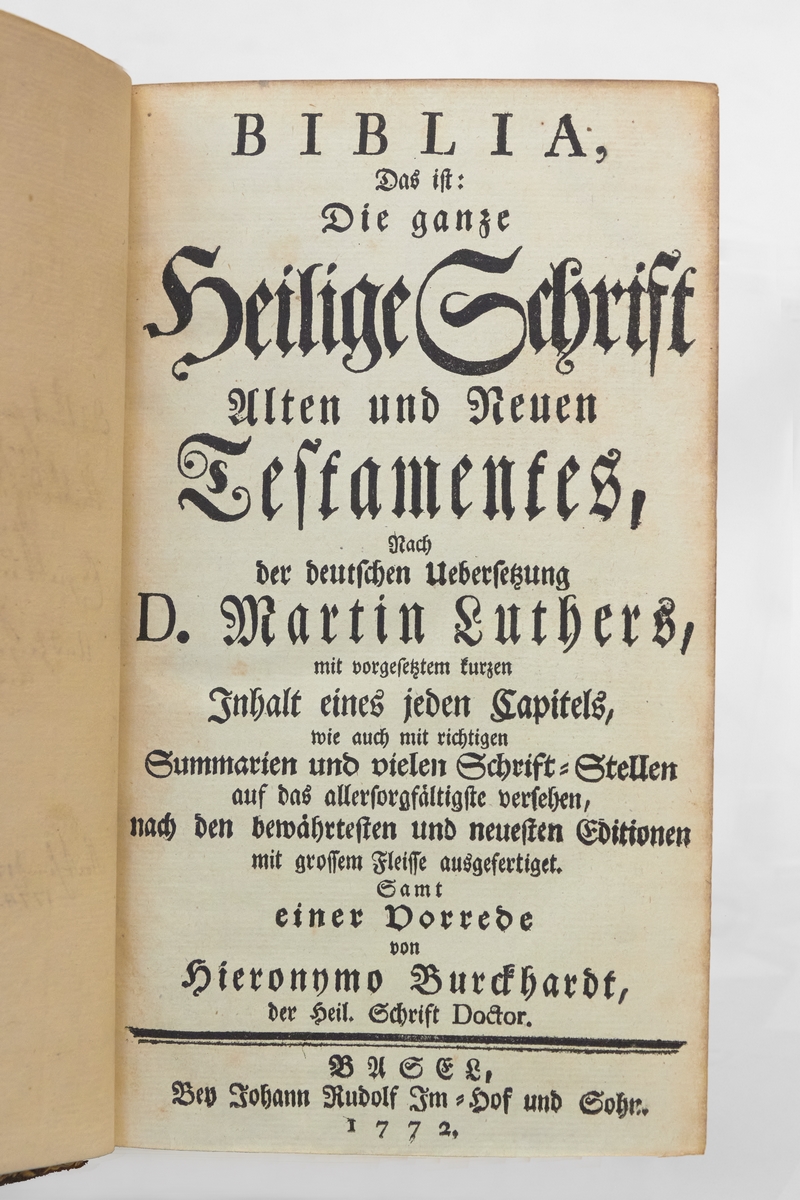 Biblia, Das ist: Die ganze Heilige Schrift Alten und Neuen Testamentes ... Biblia, Das ist: Die ganze Heilige Schrift Alten und Neuen Testamentes ...
