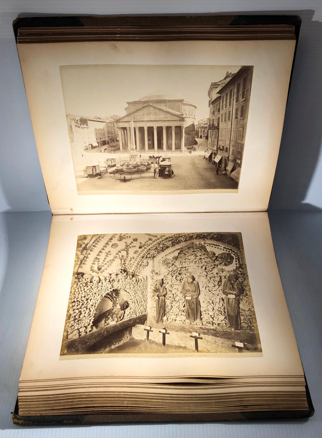 Album photographique de Rome. Roma Photo Album. 62 Photographs. C. 1883 ...