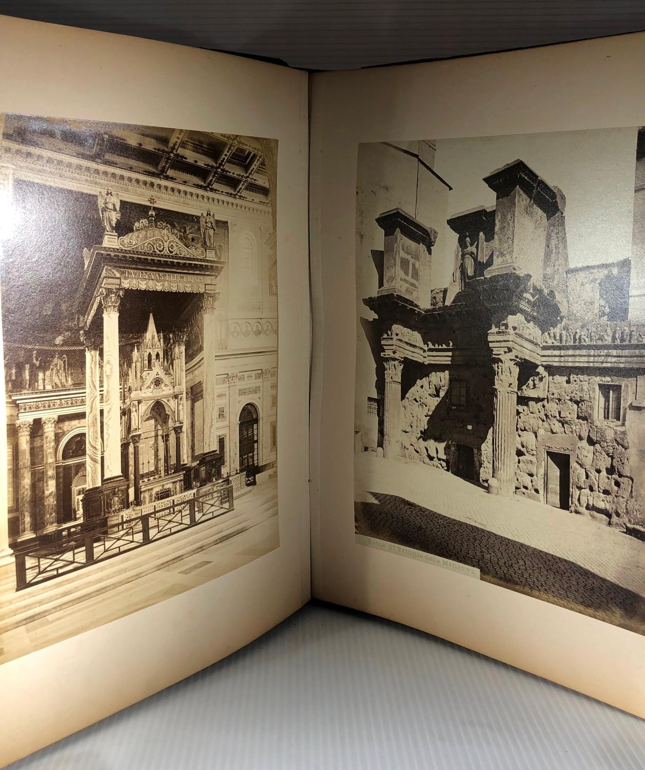 Album photographique de Rome. Roma Photo Album. 62 Photographs. C. 1883 ...
