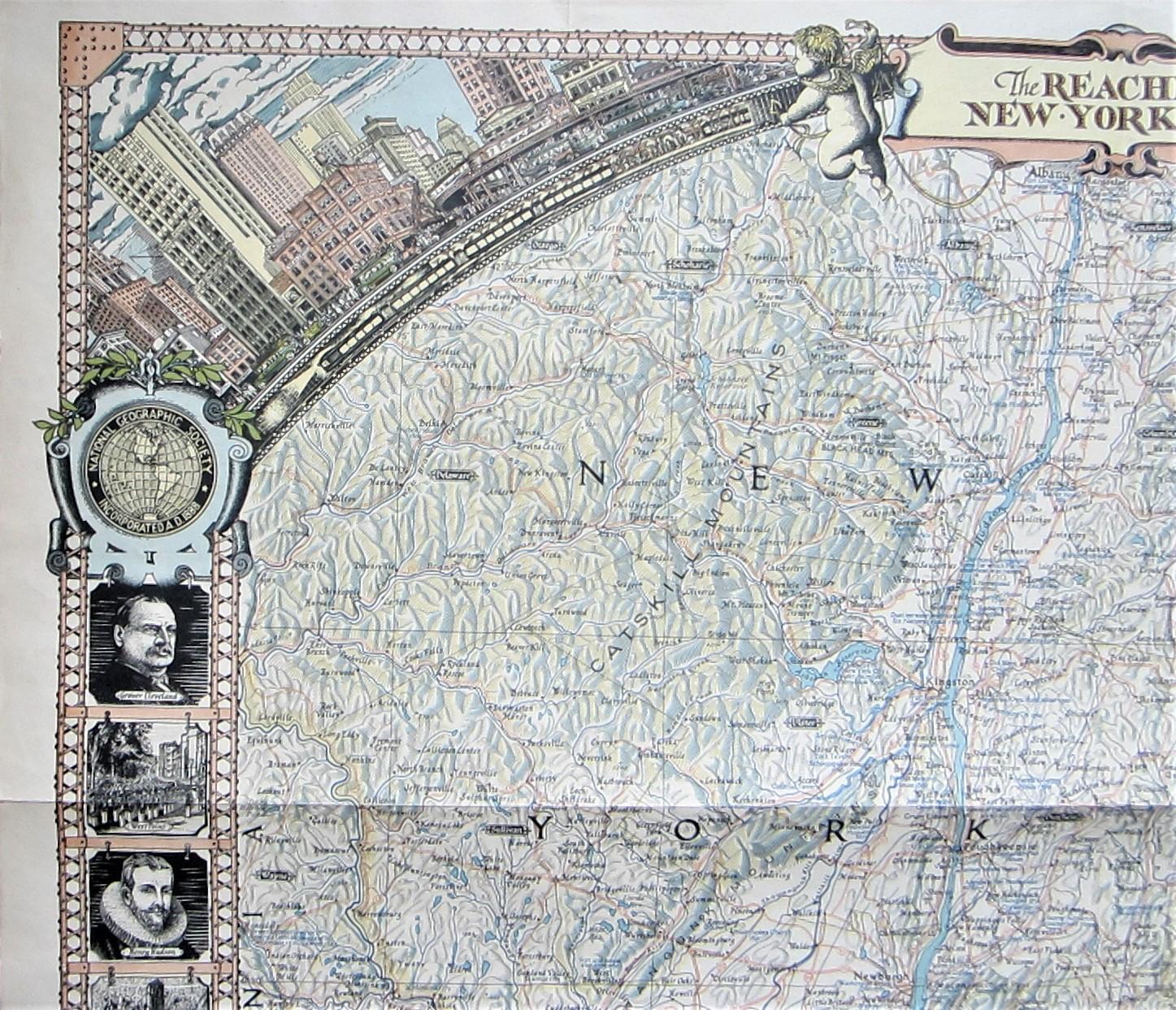 The Reaches of New York City by National Geographic Magazine: (1939 ...