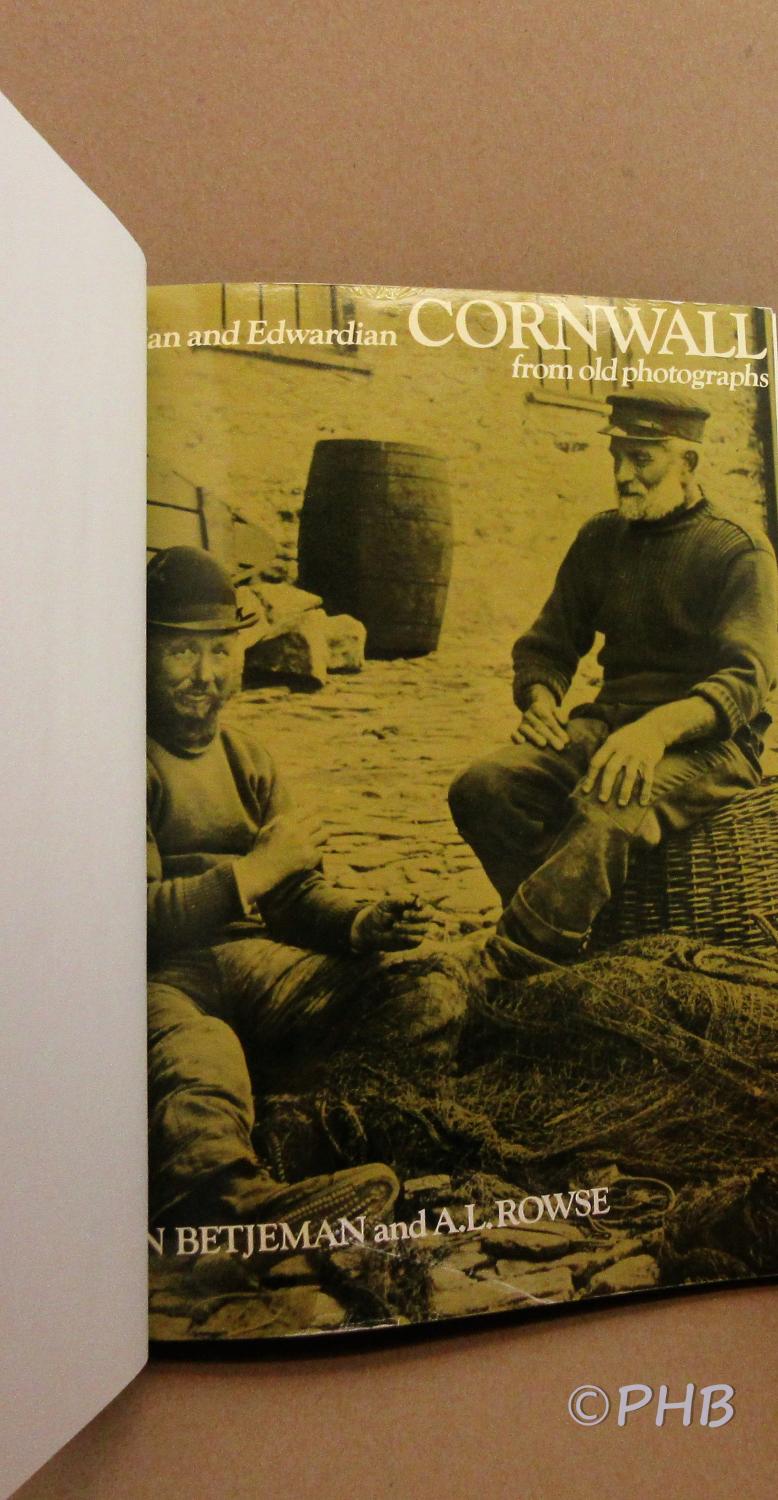 Victorian and Edwardian Cornwall from Old Photographs by Betjeman, John ...