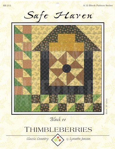 Thimbleberries: Safe Haven Block 11 Quilt Block Pattern (SH211) by ...