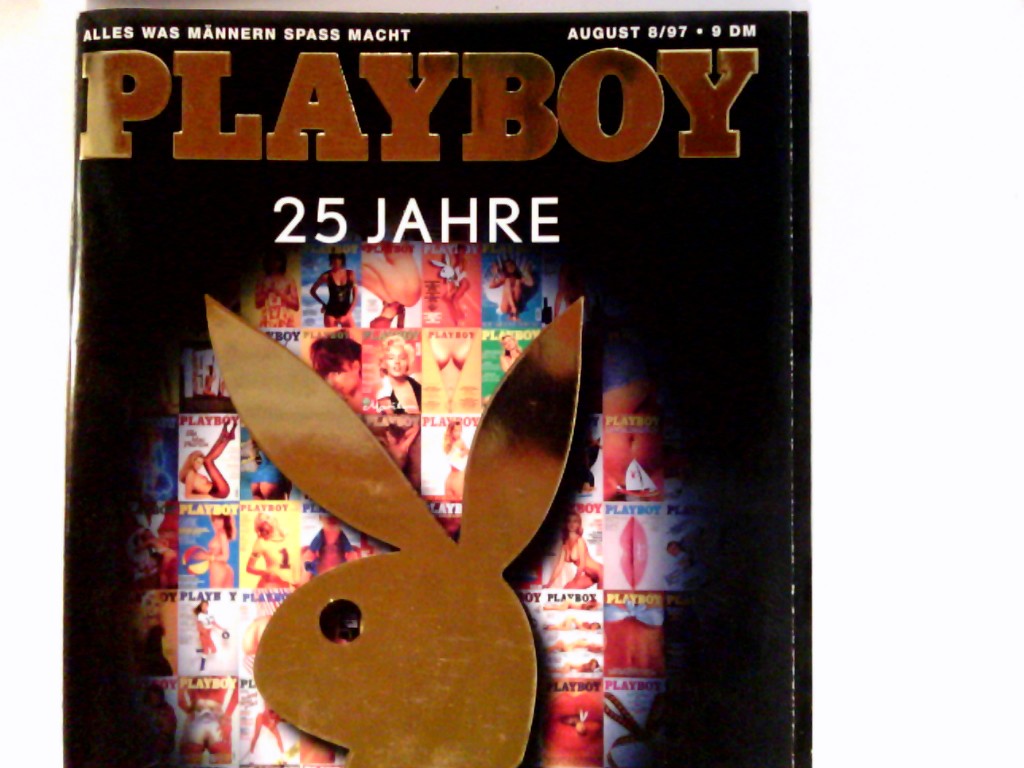 Playboy Magazin. Alles Was Männern Spaß macht. 1997, Nr. 8 by Hefner, Hugh M.:: (1997) Magazine ...