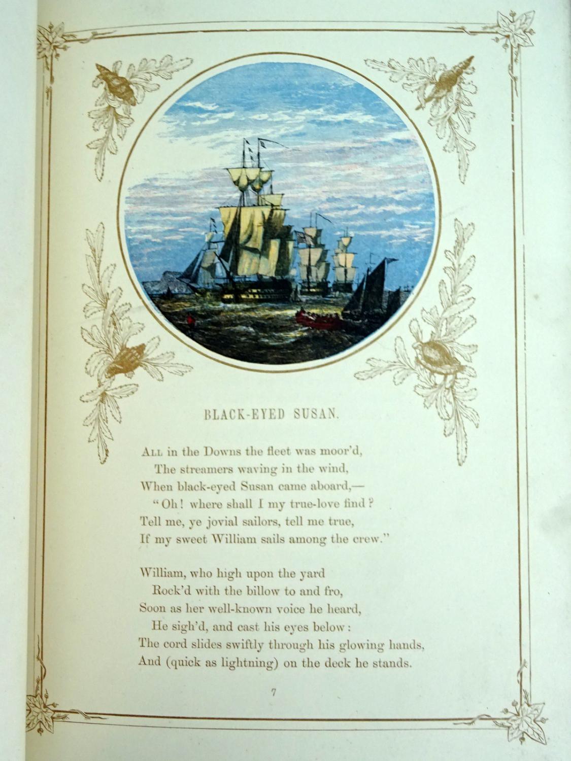 A Book of Favourite Modern Ballads. The Illustrated Poetical Gift Book ...