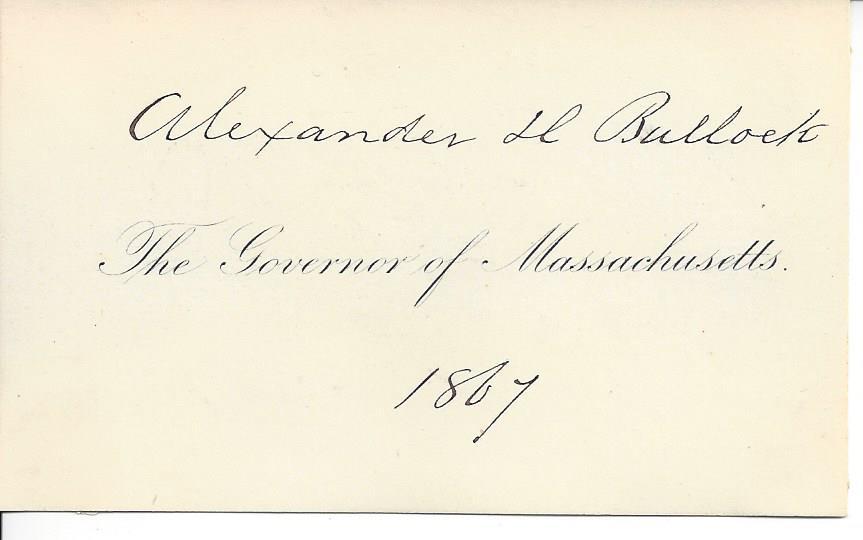 [Alexander Hamilton Bullock, Republican politician and abolitionist ...