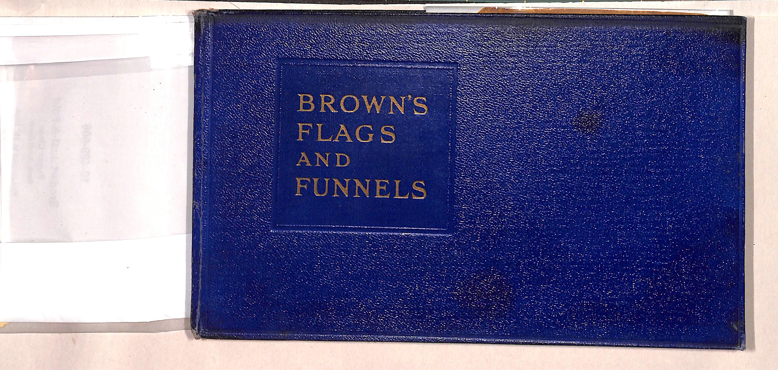 Brown's Flags and Funnels of British and Foreign Steamship Companies de ...