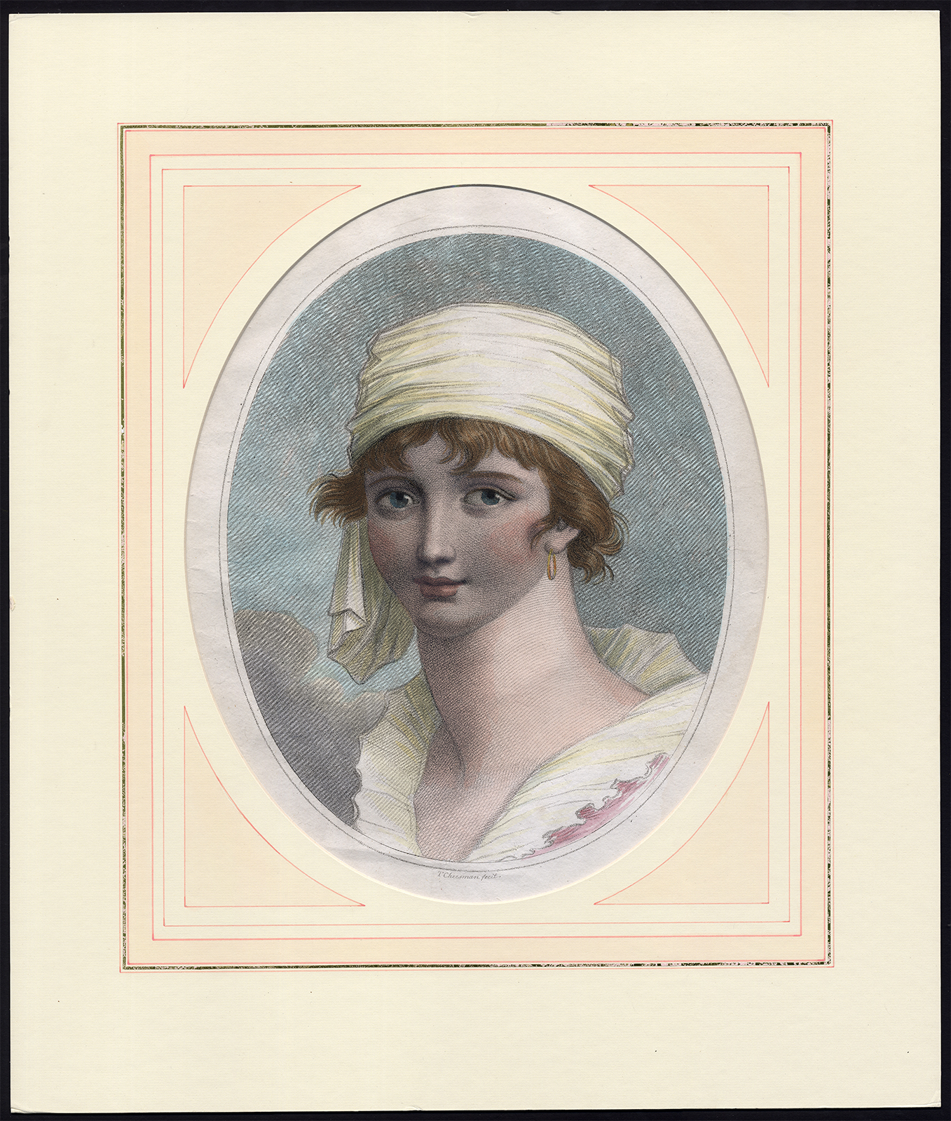 4 Antique Prints-ALLEGORY-4 SEASONS-GIRL-Domenichino-Cheesman-1800 by ...