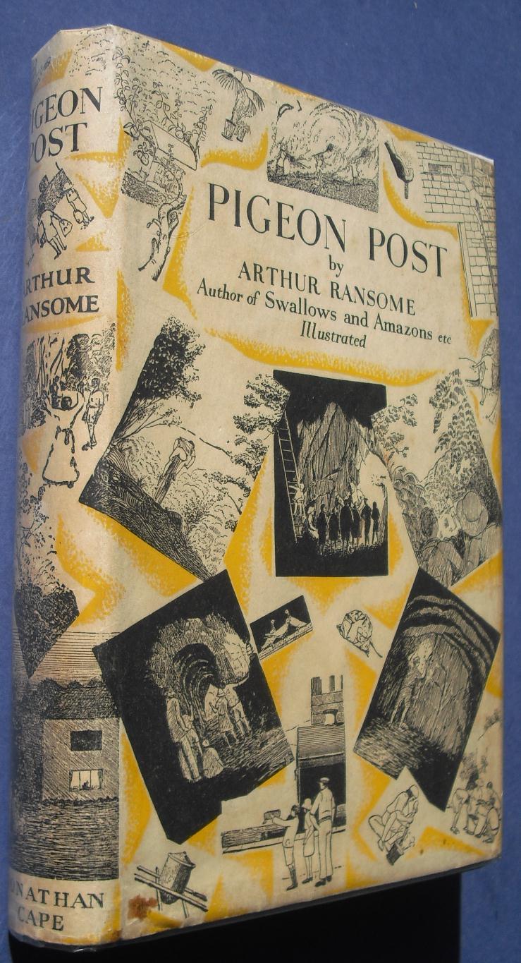 Pigeon Post by Ransome, Arthur: VG+ Hardcover (1947) Reprint, Signed by ...