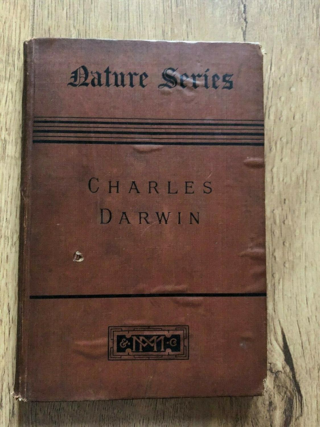 NATURE SERIES CHARLES DARWIN by MACMILLAN AND CO: Fair Hardcover (1882 ...